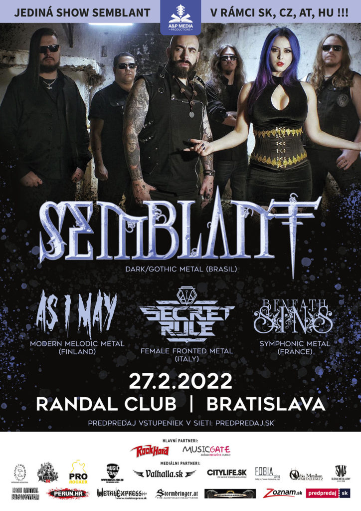 Koncert SEMBLANT je presunutý na rok 2022! | MetalExpress